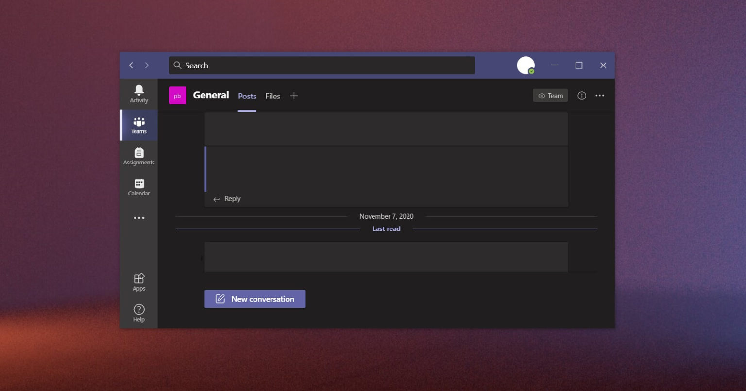 Microsoft Teams new history menu feature is now rolling out