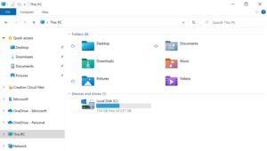 Here's our first look at Windows 10's File Explorer with new colourful ...
