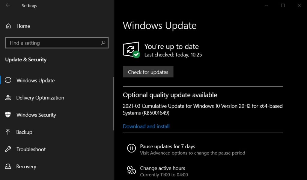 Windows 10 KB5001649 emergency update issued to fix major bugs