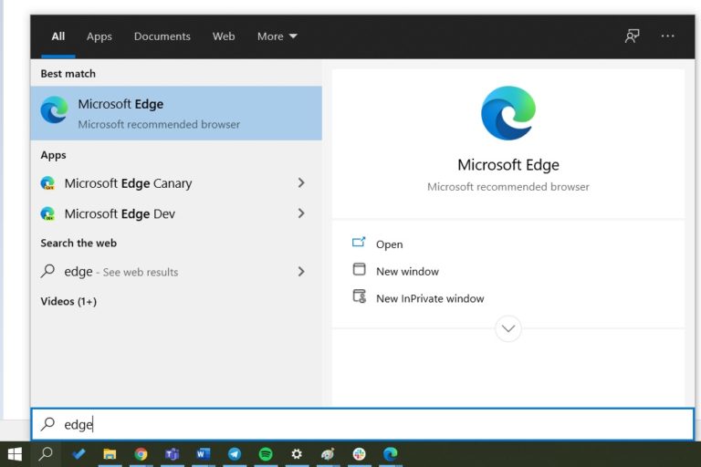 Windows 10 Build 19043.899 removes old Microsoft Edge browser
