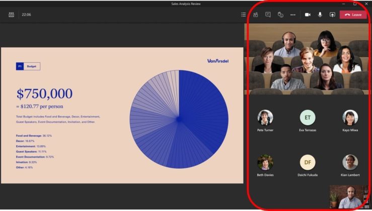 Microsoft Teams update to improve Together mode, reduce bandwidth usage