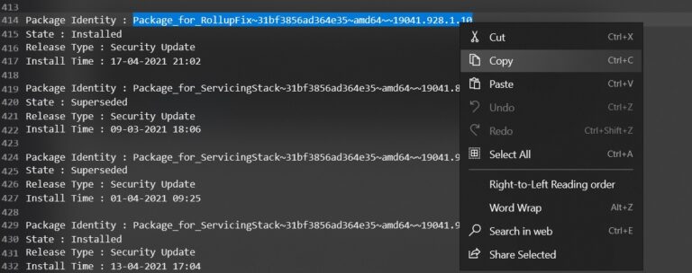 How to uninstall Windows 10 updates manually