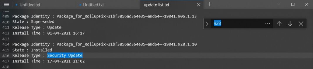 How to uninstall Windows 10 updates manually