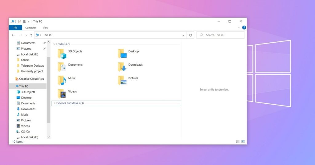 KB5000842 improves Windows 10 File Explorer and kills old Edge browser