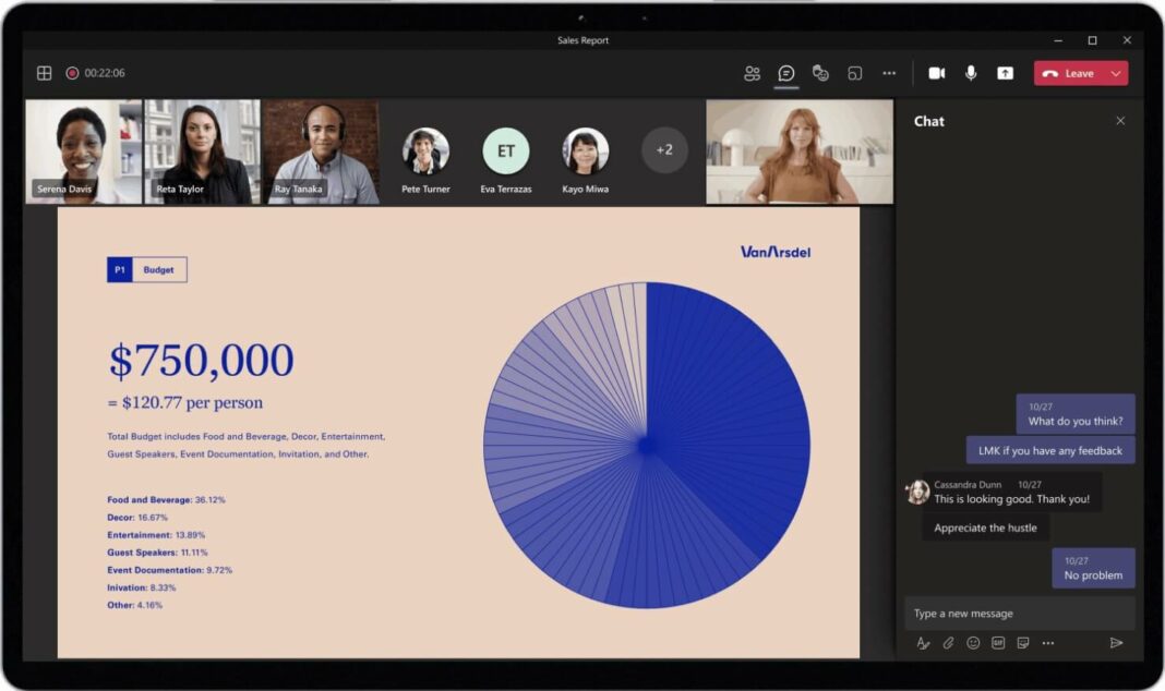 Microsoft Teams update enables Dynamic View for interactive meetings