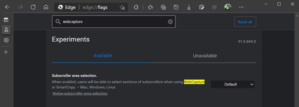 Microsoft Edge vertical tabs, screenshot tool to get even better