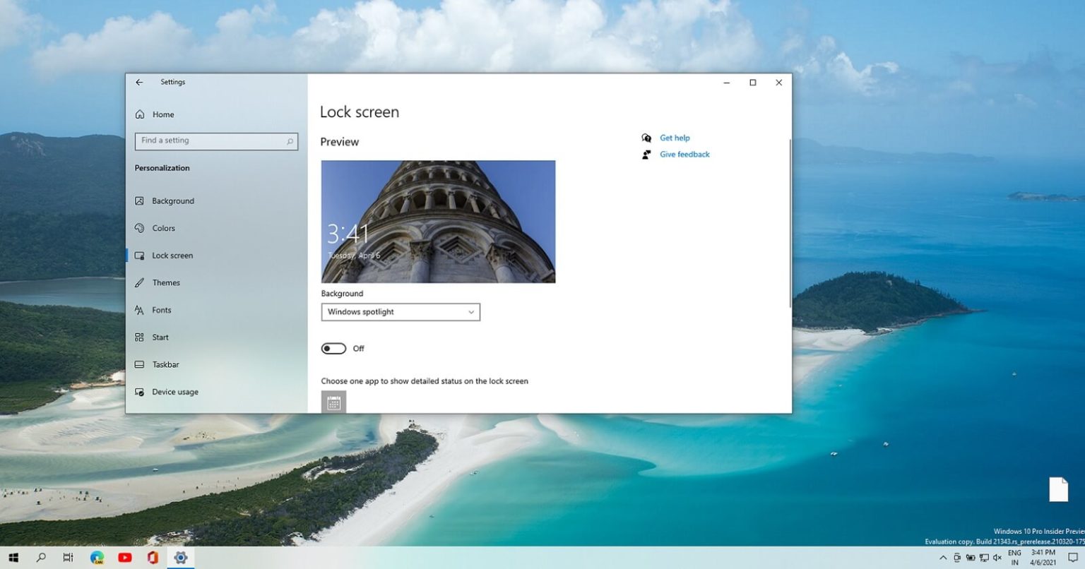 Windows 10 21H2 comes with new controls for human presence feature