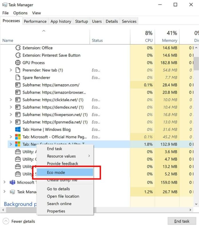 Windows 10 Task Manager is getting a big upgrade with new features
