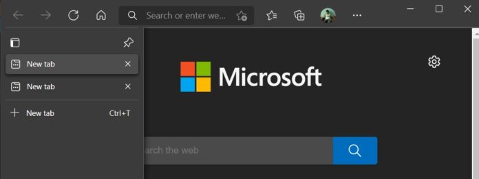 Microsoft Edge now lets you stack tabs vertically without title bar