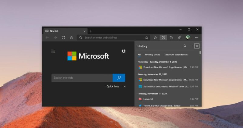 Microsoft Edge to get mini menu, built-in dictionary, improved password ...