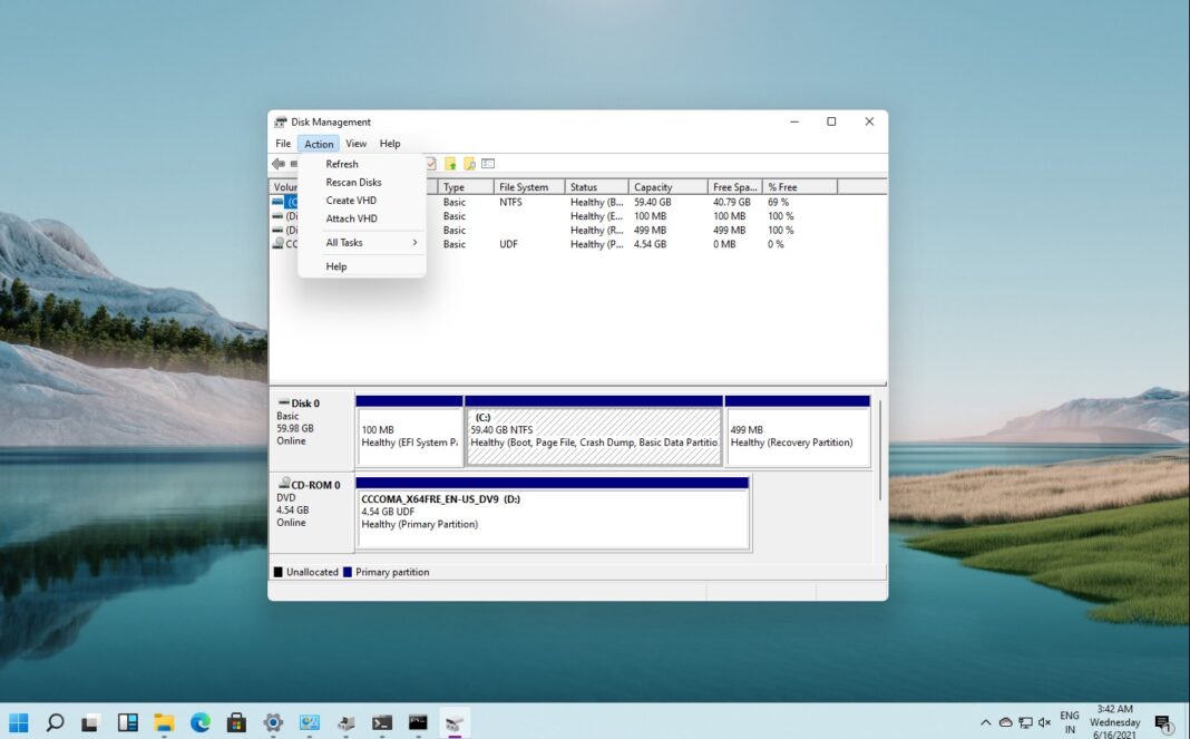 Windows 11 screenshots: Rounded corners, File Explorer, Action Center