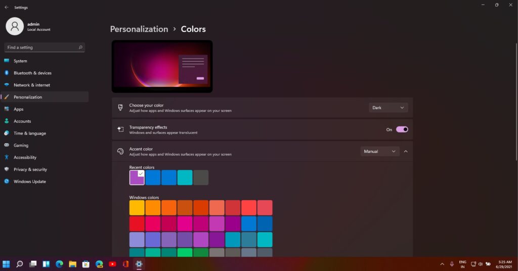 Hands on with redesigned Settings app on Windows 11
