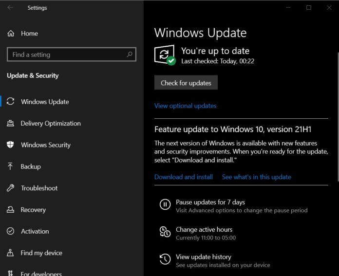 Windows 10 May 2021 Update (21H1) is now widely available