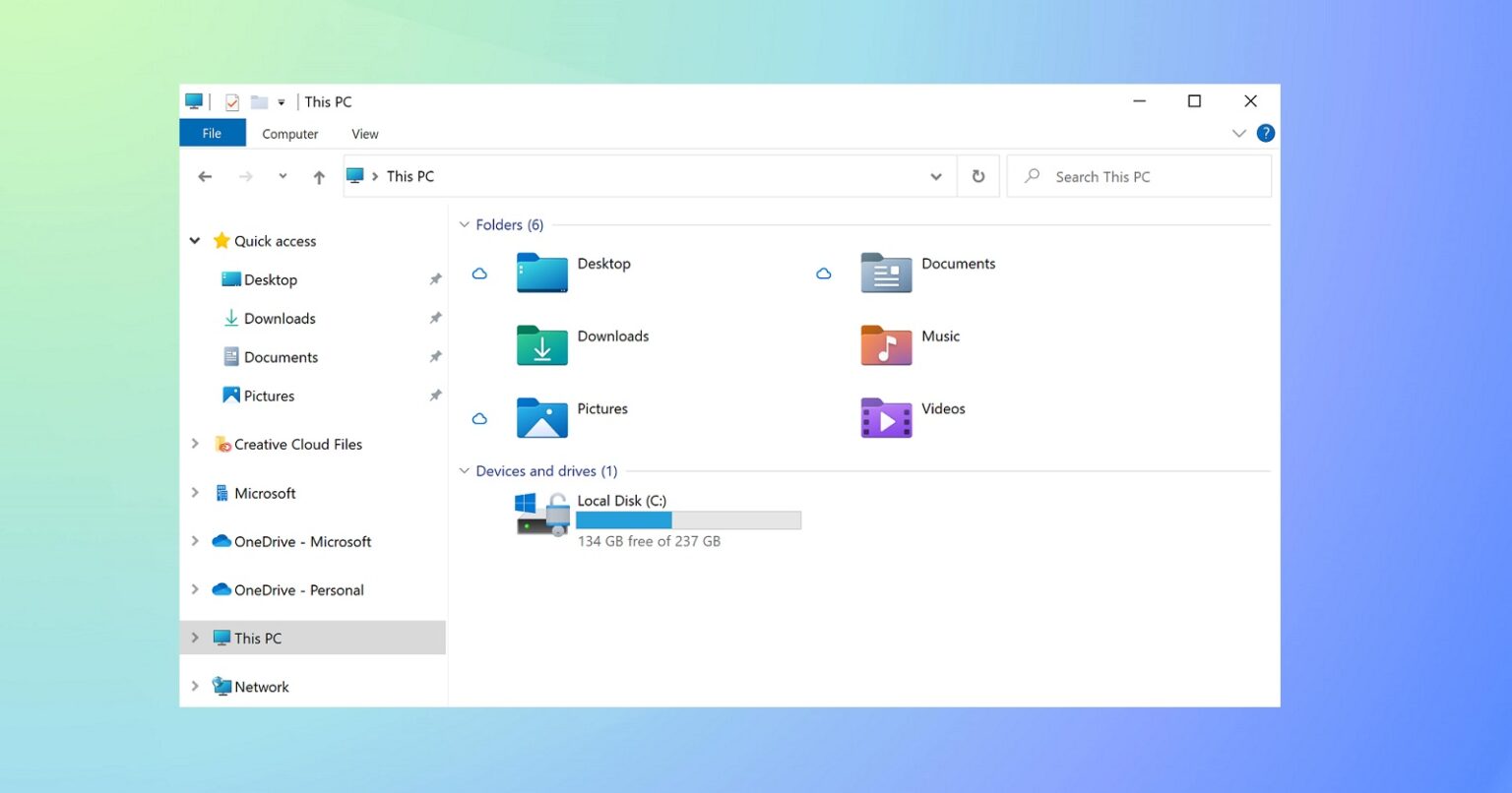Windows 10's new rounded corners look teased again