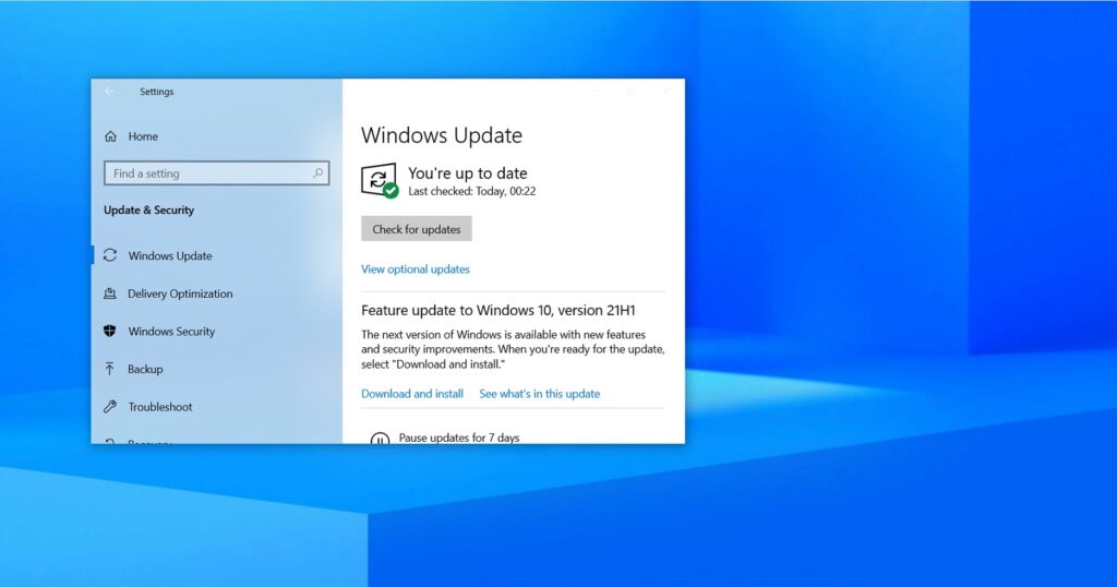 Windows 10 May 2021 Update (21H1) is now widely available