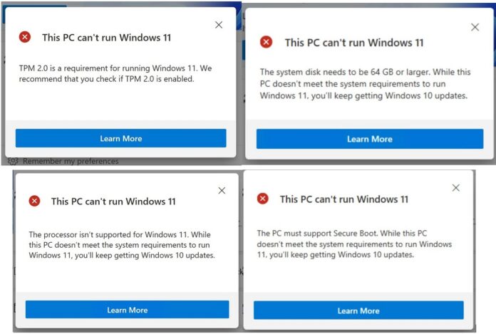 PC Health Check v2.3 now tells you why you can't have Windows 11