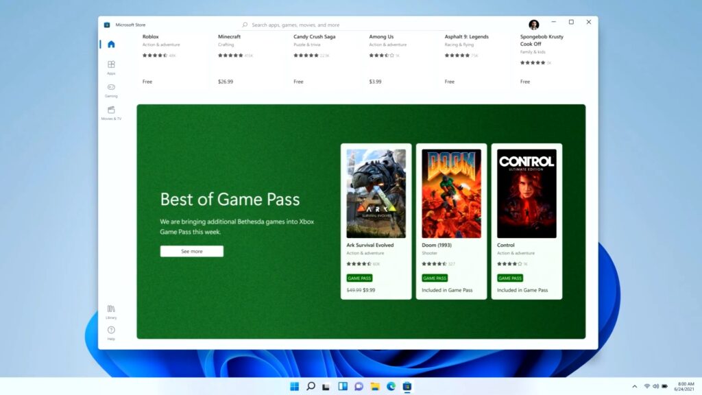 Closer look at new Microsoft Store for Windows 11 and Windows 10