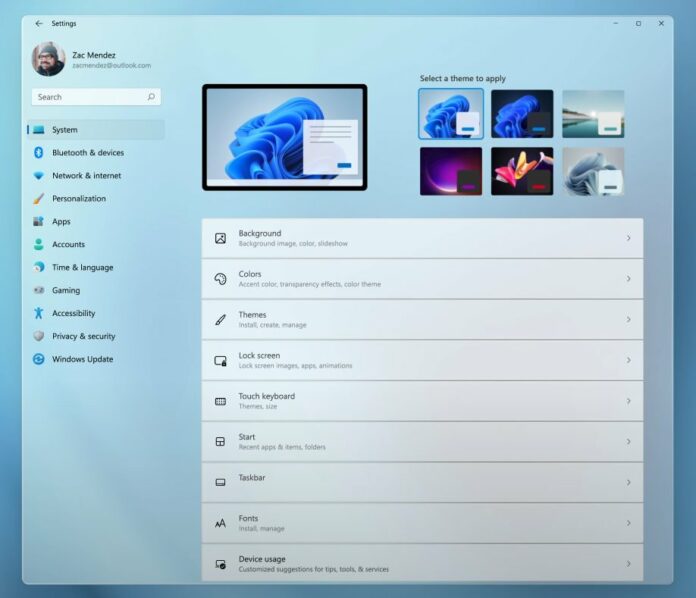 Microsoft shows off redesigned Settings app for Windows 11