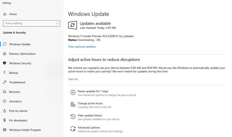 How to install Windows 11 Insider preview on unsupported devices