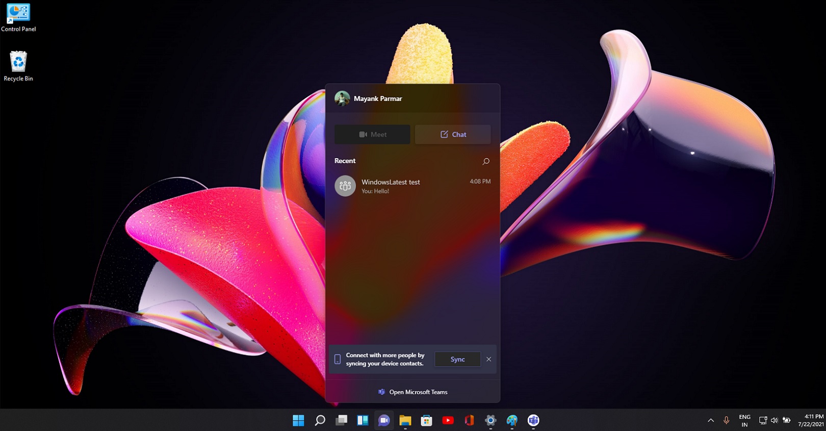 Hands on with Microsoft Teams integration in Windows 11 Hands on with Microsoft Teams integration in Windows 11