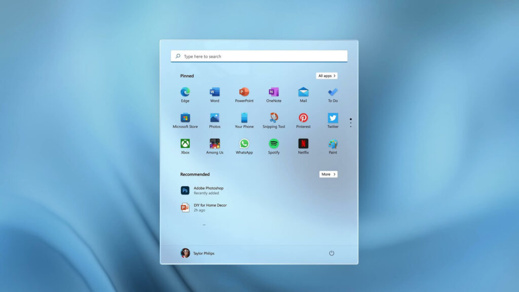 Windows 11 Build 22000.65 (KB5004745) adds a new search bar and more