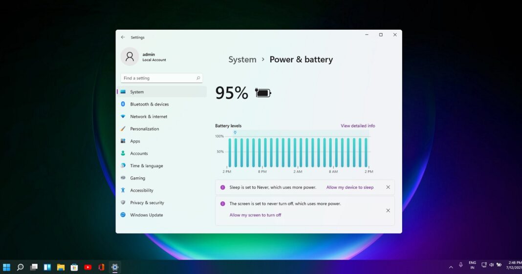 Windows 11 comes with a new recommendations feature for settings, services