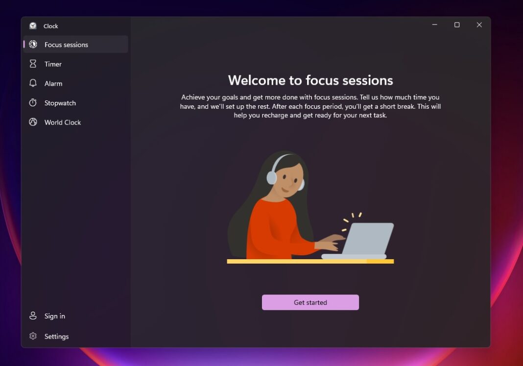 Hands on with Windows 11's new productivity feature Focus Sessions