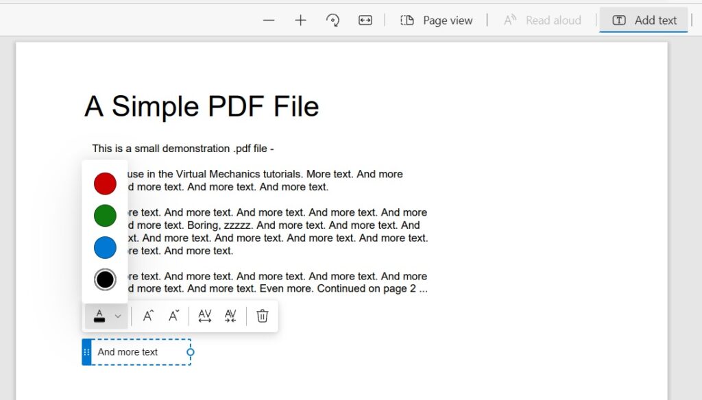 how-to-add-text-to-pdf-in-microsoft-edge