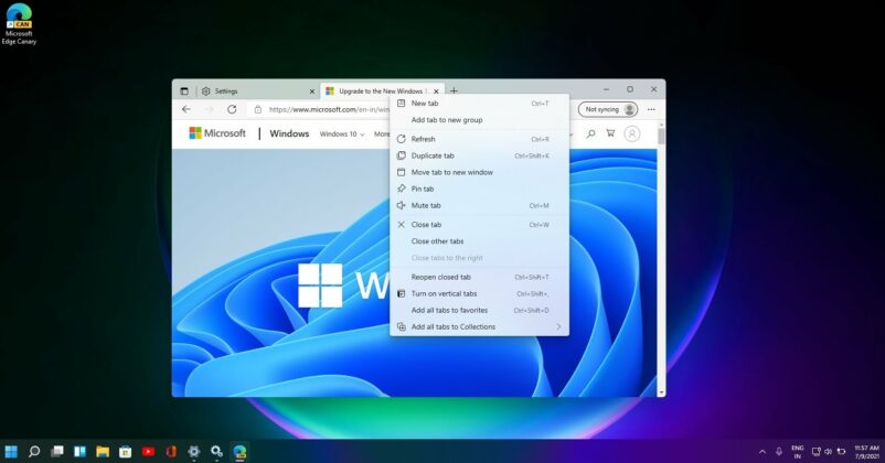 Microsoft Edge to get new scrollbars on Windows 11 and Windows 10