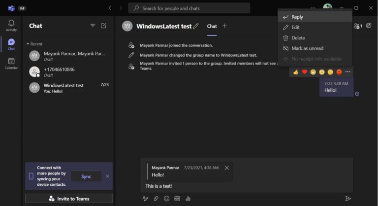 Microsoft Teams 2.0 will improve messaging experience on Windows 11
