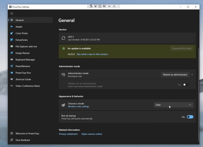 Microsoft's PowerToys is getting Windows 11-inspired look