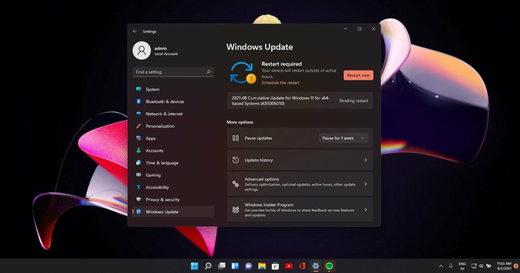 Windows 11 Build 22000.176 (KB5006050) is out with improvements