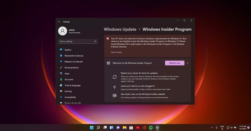 Unsupported Windows 11 PCs will get cumulative updates, at least for now
