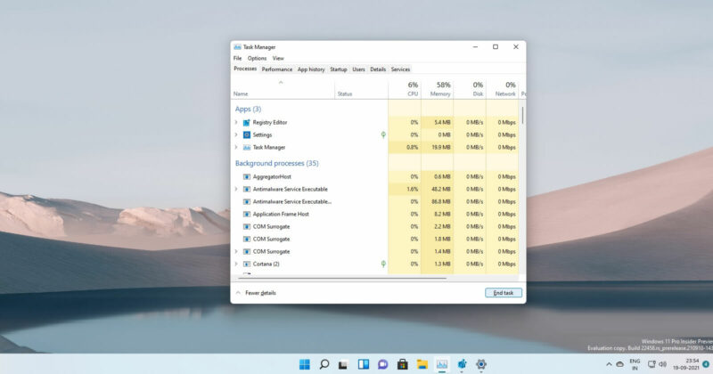 Windows 11 reduces disk footprint for better performance