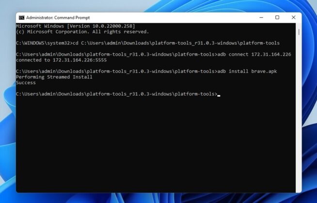 How to sideload Android apps on Windows 11 without Insider program