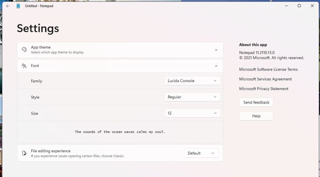 Microsoft accidentally shows off new Notepad for Windows 11