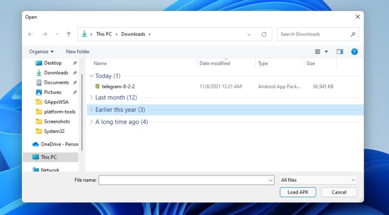 You can now easily install Android APKs on Windows 11 with a third-party app