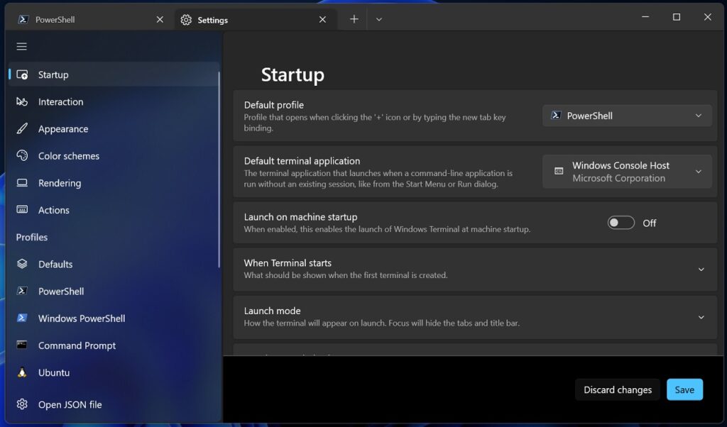 Windows 11's command line tool is getting a new design for settings