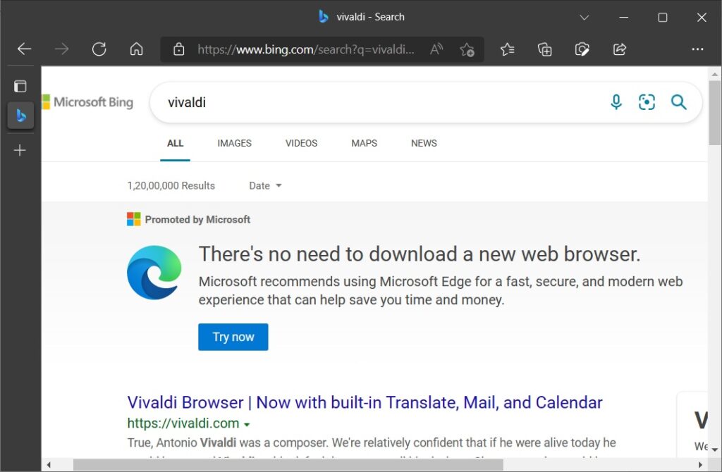 Windows 11: Vivaldi hits out at Microsoft Edge's anti-competitive behaviour