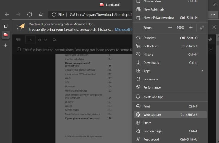 Microsoft Edge's PDF reader gets a nifty new feature on Windows 11 ...