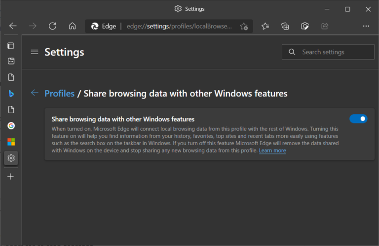 Microsoft Edge to get tab search, Windows 10 Search integration