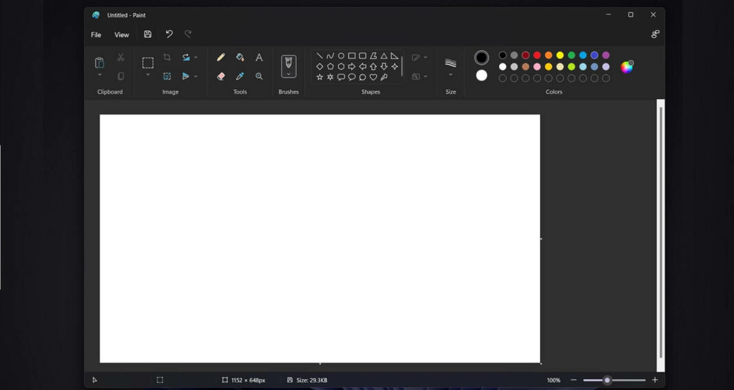 Microsoft Paint on Windows 11 is getting dark mode - here's a closer look