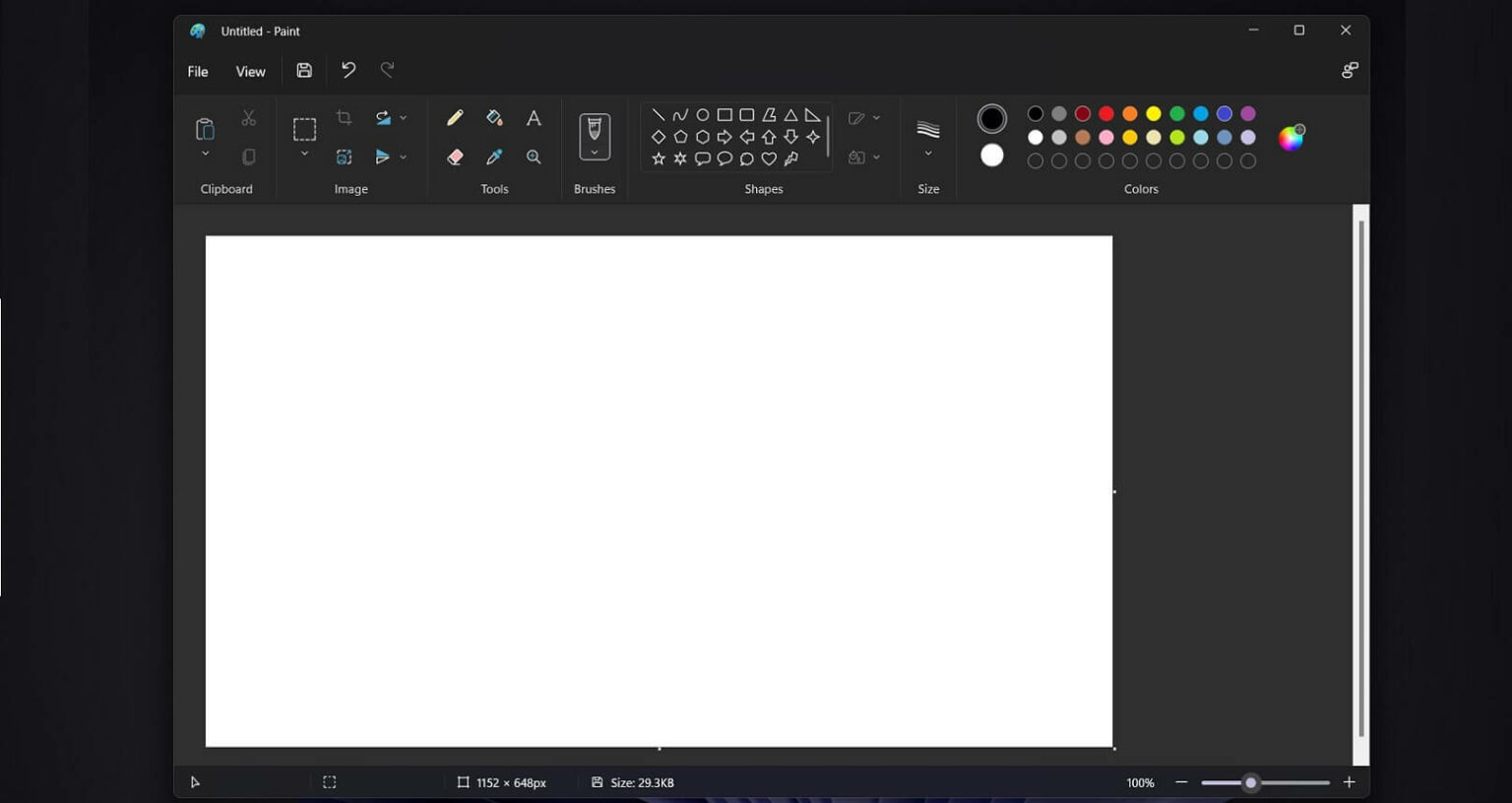 Microsoft Paint on Windows 11 is getting dark mode - here's a closer look