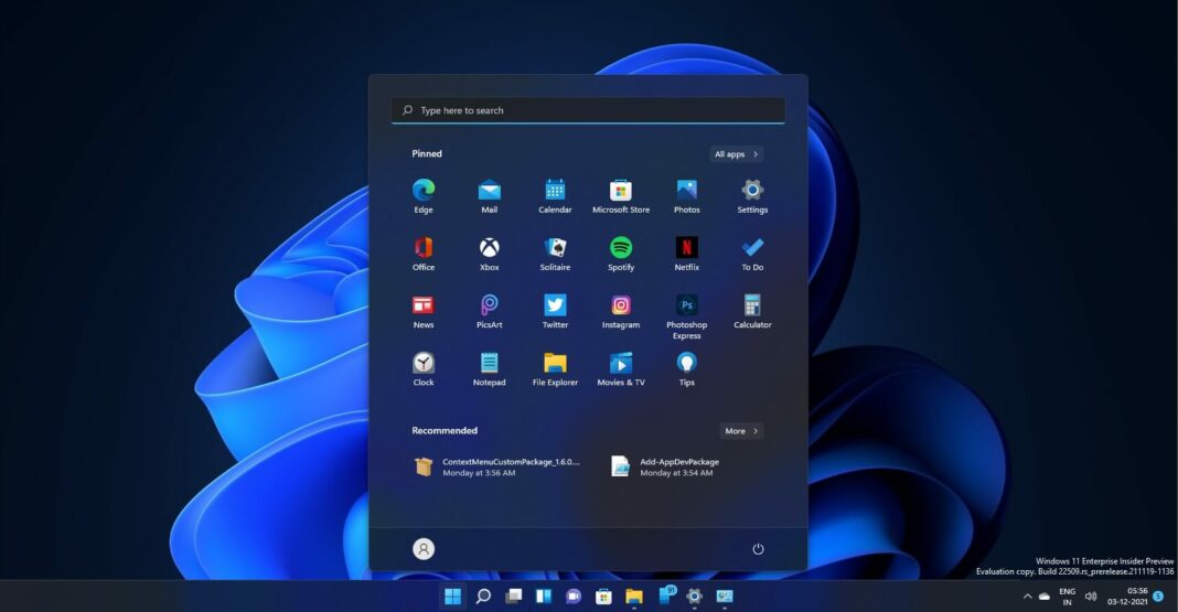 Closer look at Windows 11's upcoming Start menu customization features