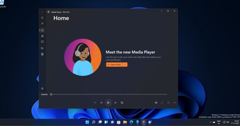 Windows 11's modern Media Player is now available for more users