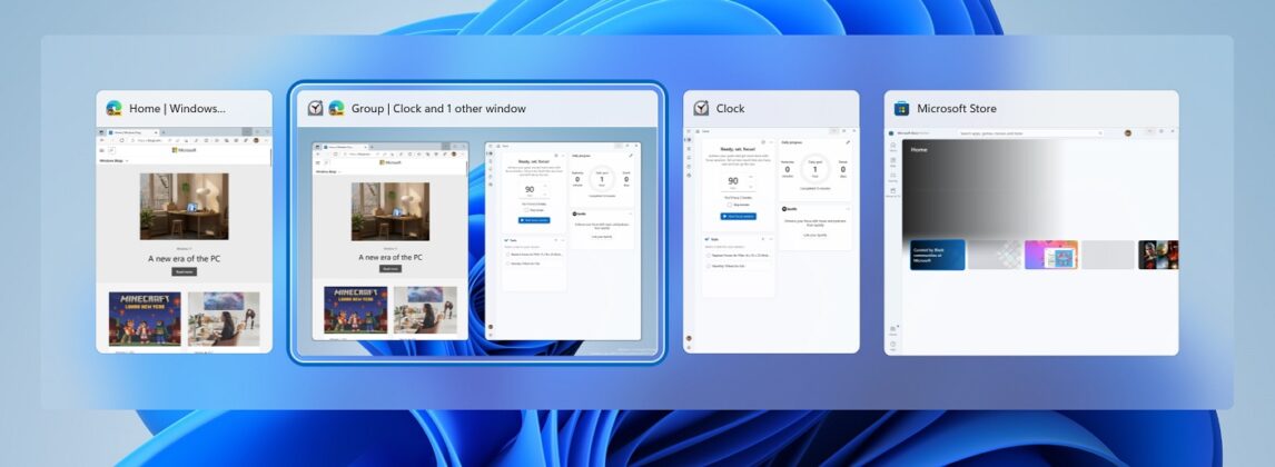 Windows 11's multitasking features to get several UI improvements