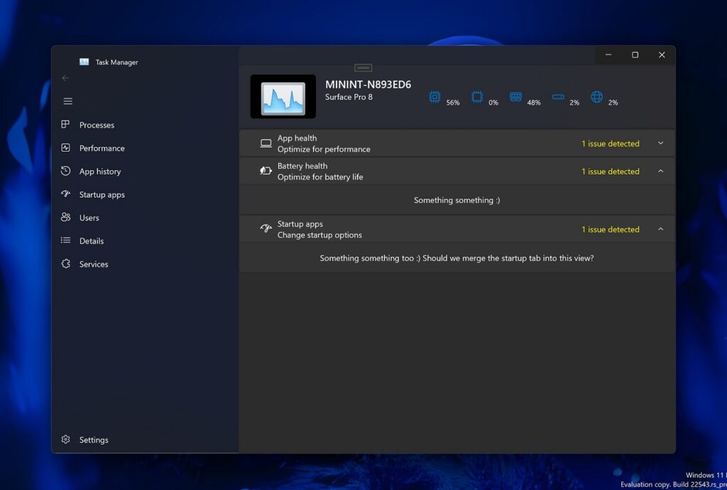Windows 11's modern Task Manager to launch with new features