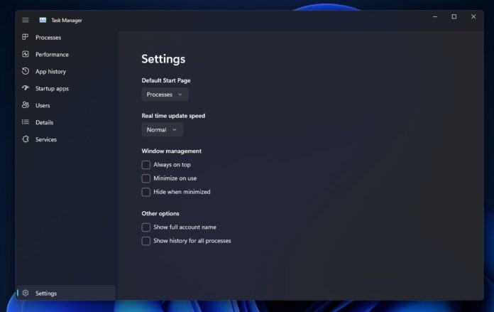 Hands on with Windows 11's redesigned Task Manager with dark mode