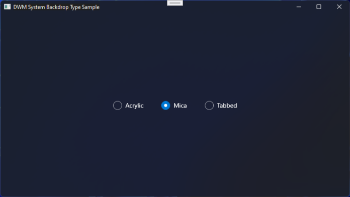 Windows 11 22H2 is bringing Mica/Acrylic design to more Win32 desktop apps