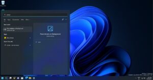 Our first look at Windows 11's new tool to customize desktop background